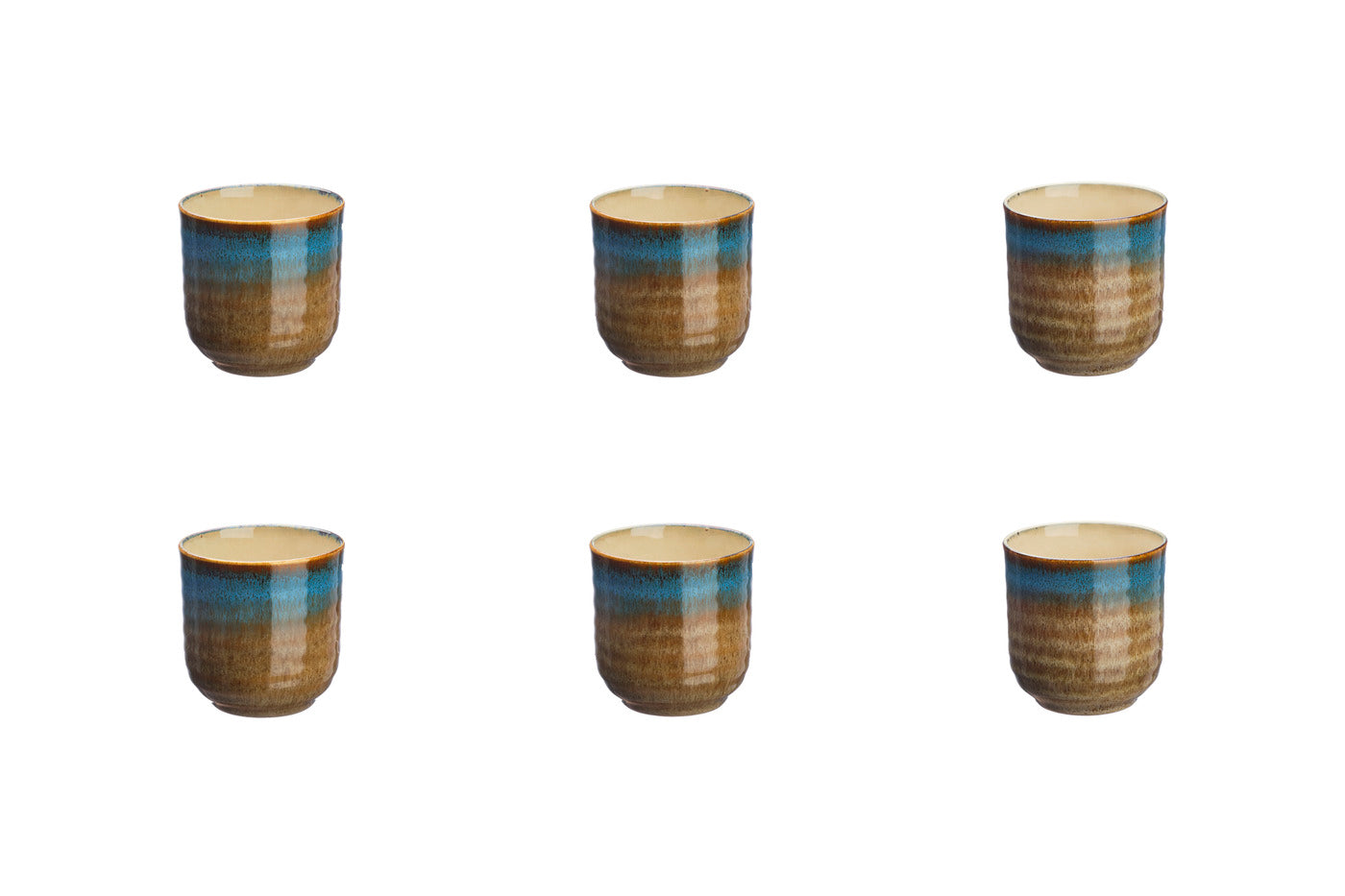 Tasse ISLAND 15cl - 6 pièces - Terre et mer